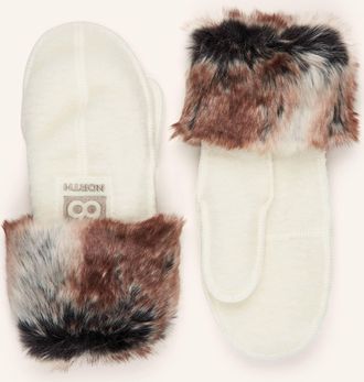 66ºNorth 66°North Multisport-Handschuhe Kaldi Arctic Mittens Mit Kunstpelz beige