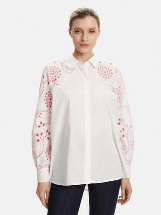 French Connection Hemd 72YBB Wei&szlig; Relaxed Fit