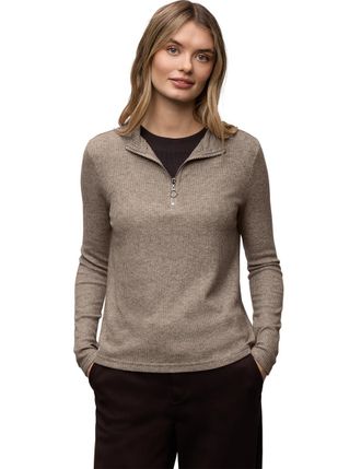 Street One Damen Shirt mit Rippstruktur