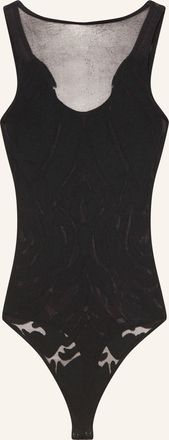 Wolford String-Body Rose Shadow schwarz