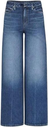 Guess Femme, Jeans, Bleu, Taille: W24 Bellflower Wide Jeans