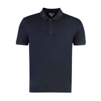 Woolrich Polo en coton piqu&eacute; - Homme - Tops - Bleu - Taille: S