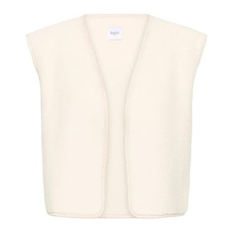 Saint Tropez Gilet IcariaSZ - Femme - Vestes - Beige - Taille: 46 FR