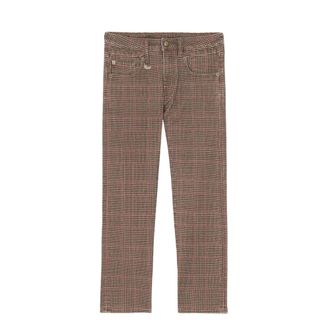 R13 Femme, Pantalons, Brun, Taille: W24 Boy Straight Jean