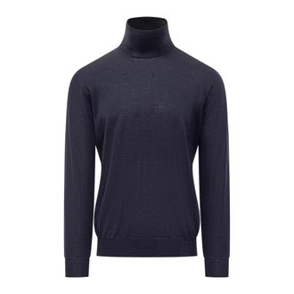 FILIPPO DE LAURENTIIS Ml R.Merino Rollkragenpullover - - Knitwear - Herren - Blau - XL