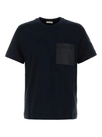 Moncler t-shirt &agrave; poche poitrine - Noir