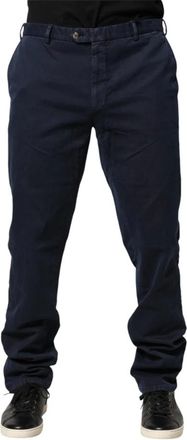 Santaniello Homme, Pantalons, Bleu, Taille: XL Pantalon Chino