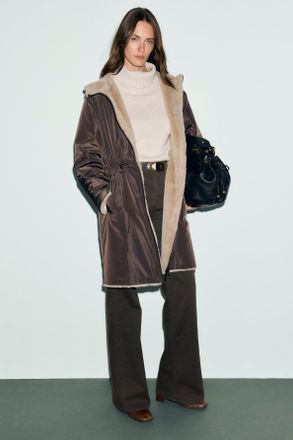 Gerard Darel Parka r&eacute;versible &agrave; capuche - ANNY - Cinnamon