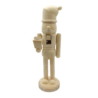 Generico Weihnachtsnutteller, unlackierte Weihnachtstisch, Soldier-Figuren, für Feuerwerk, Wohnzimmer, Schlafzimmer, Küche, Fenster, Büro, Schreibtisch, Party,