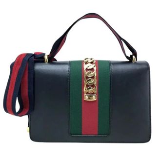 Gucci Sac bandouli&egrave;re vintage Pre-owned - Femme - Pre-owned - Noir - Taille: ONE Size