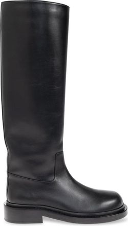 Jil Sander Femme, Chaussures, Noir, Taille: 36 EU Bottes en cuir