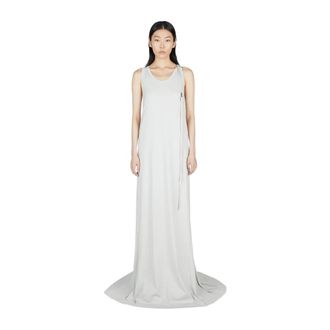 Ann Demeulemeester X-langes ausgestelltes Kleid - - Dresses - Damen - Grau - S