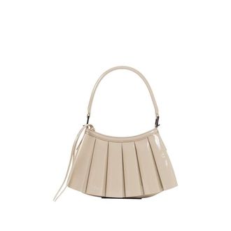 Lacoste Petit sac &agrave; main Lenglen en cuir verni