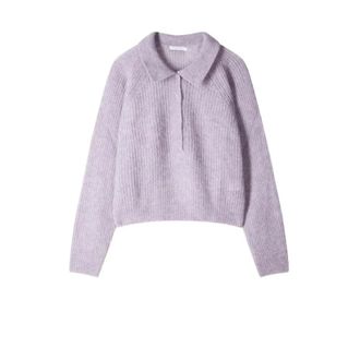 Patrizia Pepe Damen, Strickwaren, Lila, SGr&ouml;&szlig;e