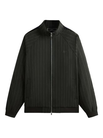 Kith veste zipp&eacute;e Clifton &agrave; fines rayures - Vert