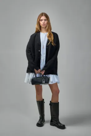 Alaia Cotton Poplin Dress