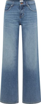 Mustang Jeans Damen Style Medley Wide Leg Jeans, Mittelblau 671, 25W x 30L