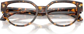 Versace Femme, Accessoires, Brun, Taille: 53 MM Ve3394D Optical Frame