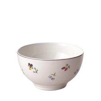 Villeroy & Boch Petite Fleur Bol &agrave; c&eacute;r&eacute;ales, Porcelaine Premium, Blanc/Multicolore