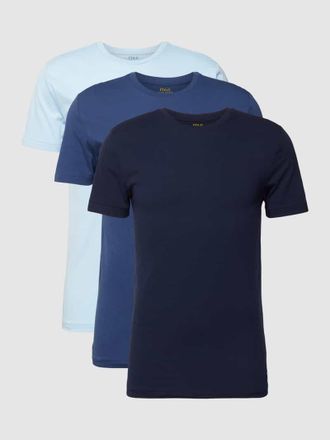Ralph Lauren Slim Fit T-Shirt aus reiner Baumwolle im 3er-Pack