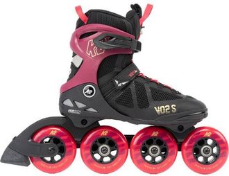 K2 Damen Inlineskates VO2 S 90 PRO SHORT CUFF burgandy_pink