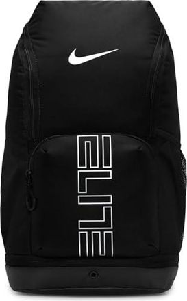 Nike Nike Nk Varsity Elite Bkpk Sac &agrave; dos unisexe Noir/argent&eacute; m&eacute;tallis&eacute;, Noir/argent&eacute; m&eacute;tallique, Taille unique