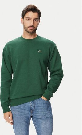Lacoste Sweatshirt SH8868 Dunkelgr&uuml;n Regular Fit