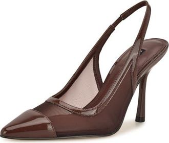Nine West Femme Jermain Escarpins, Brun Moyen 210, 40.5 EU