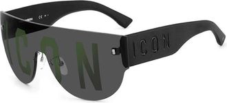 Dsquared2 Homme, Accessoires, Noir, Taille: ONE Size Icon Lunettes de soleil