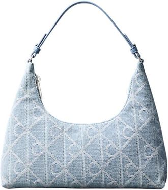 Calvin Klein Femme, Sacs, Bleu, Taille: ONE Size Azzuro Shoulder Bag