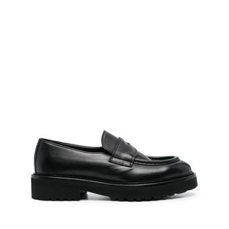 Doucal's Elegante schwarze Loafer - - Shoes - Damen - Schwarzk - 36 EU
