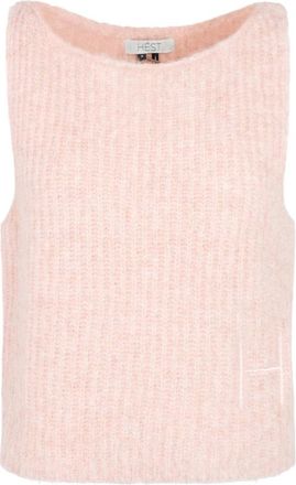 H&eacute;st H&eacute;st, Femme, Pulls, Rose, Taille: 36 FR Tricot &agrave; col rond