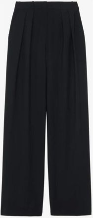 Frankie Shop Femme, Pantalons, Noir, Taille: 36 FR Ripley Pleated Pantalons