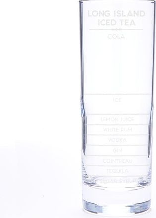 Dust and Things LongIsland Iced Tea Highball-Glas - Trinkgeschenke f&uuml;r Frauen Sie - Geschenk f&uuml;r Freundin - Alkoholgeschenke f&uuml;r Freunde - Cocktail-Messglas