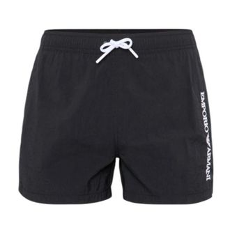 Emporio Armani Schwarze Strandbekleidung Af12330Uc001 - - Swimwear - Herren - Schwarzk - M