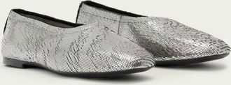 AllSaints Hailee - Chaussures plates - Gris acier