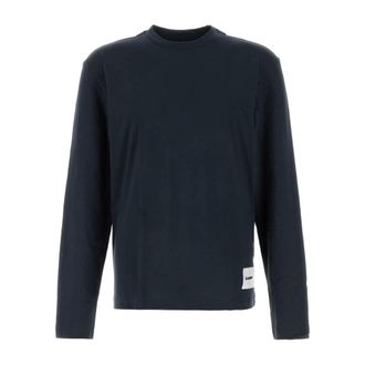 Jil Sander Homme, Tops, Bleu, Taille: 2XL Ensemble de T-shirts en coton multicolore