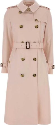 Burberry Femme, Manteaux, Rose, Taille: 36 FR Manteau en Cachemire