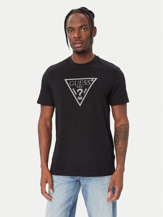 Guess T-Shirt M6BI56 K6193 Schwarz Regular Fit