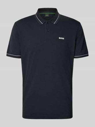 HUGO BOSS Regular Fit Poloshirt aus Baumwoll-Mix Modell PL_Member