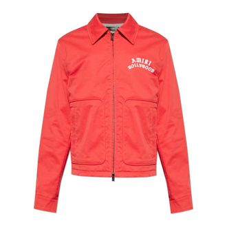 Amiri Jacke mit Logo - - Jackets - Herren - Rot - L