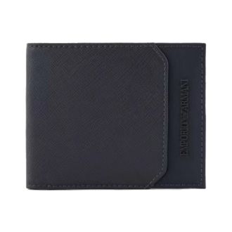 Emporio Armani Stilvolle Blaue Geldb&ouml;rsen & Kartenhalter f&uuml;r M&auml;nner - - Accessories - Herren - Blau - ONE SIZE