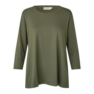 Masai Haut Manches 3/4 - Femme - Tops - Vert - Taille: 36 FR