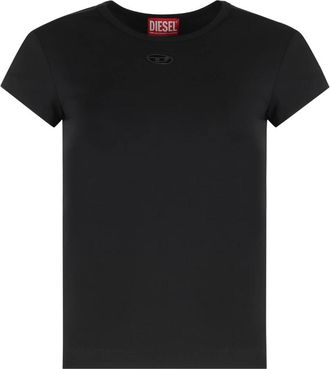 Diesel Femme, Tops, Noir, Taille: 38 FR T-Chemises