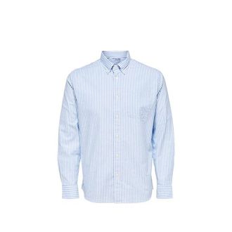 Selected Chemise ray&eacute; en coton