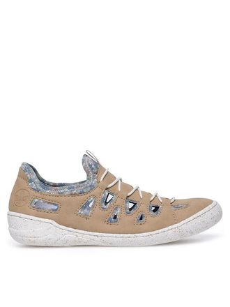 Rieker Halbschuhe 54551-61 Beige
