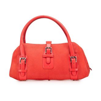 Loewe Pre-owned Elegante Leder Handtasche mit Schnallen-Details - - Pre-owned - Damen - Rot - ONE SIZE