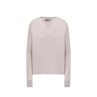 Herno Cashmere Pullover - - Knitwear - Damen - Lila - M