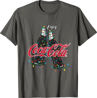 Coca Cola Ware Genie&szlig;en Sie Coca Cola Christmas Lights & Bubbles T-Shirt