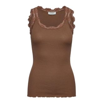 Rosemunde Top sans manches - Femme - Tops - Brun - Taille: 46 FR